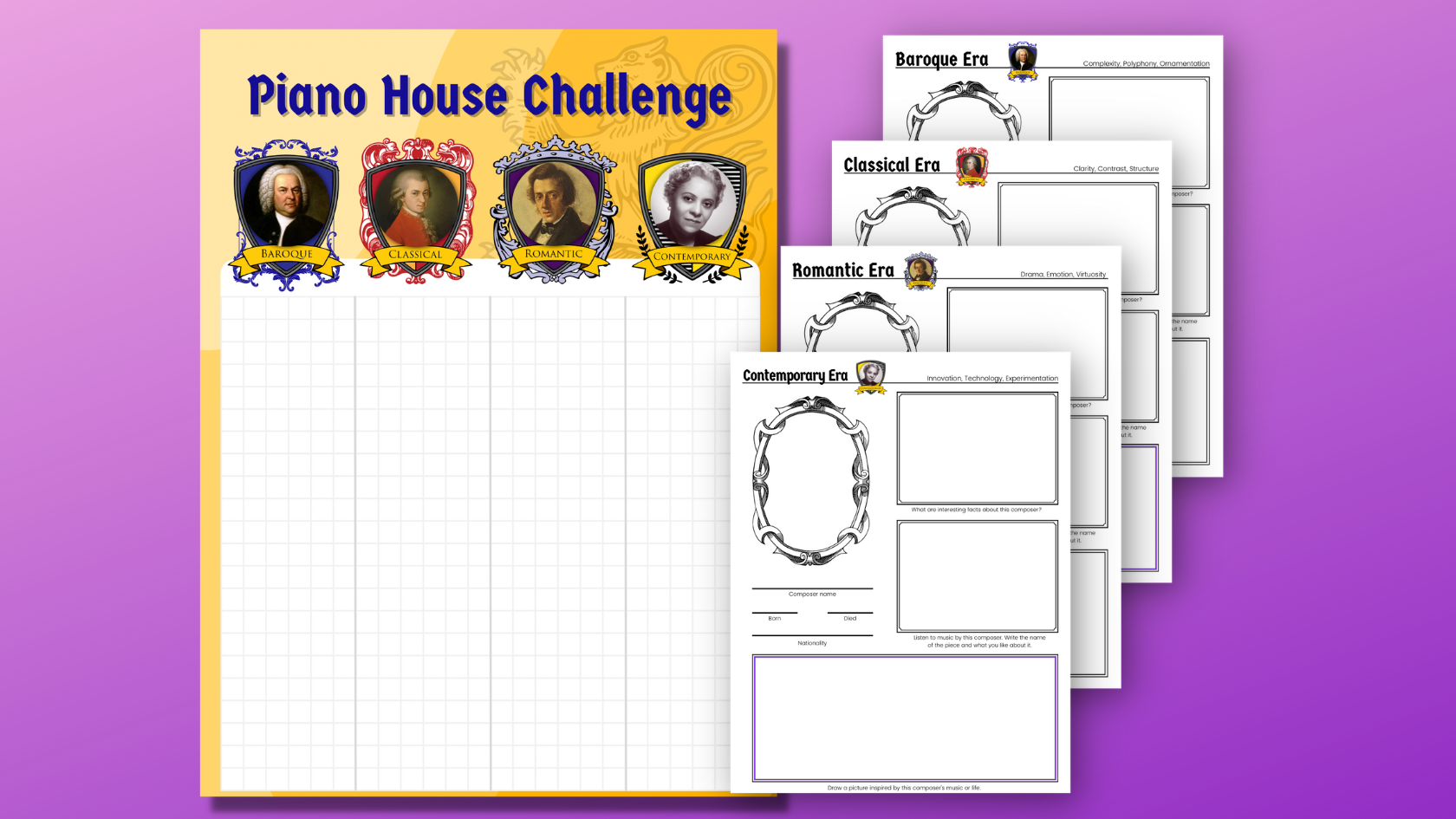 The Piano House Challenge - Creative Piano Teacher