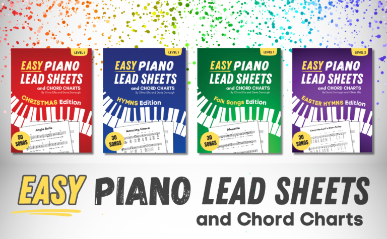 Easy Piano Lead Sheets and Chord Charts - Creative Piano Teacher