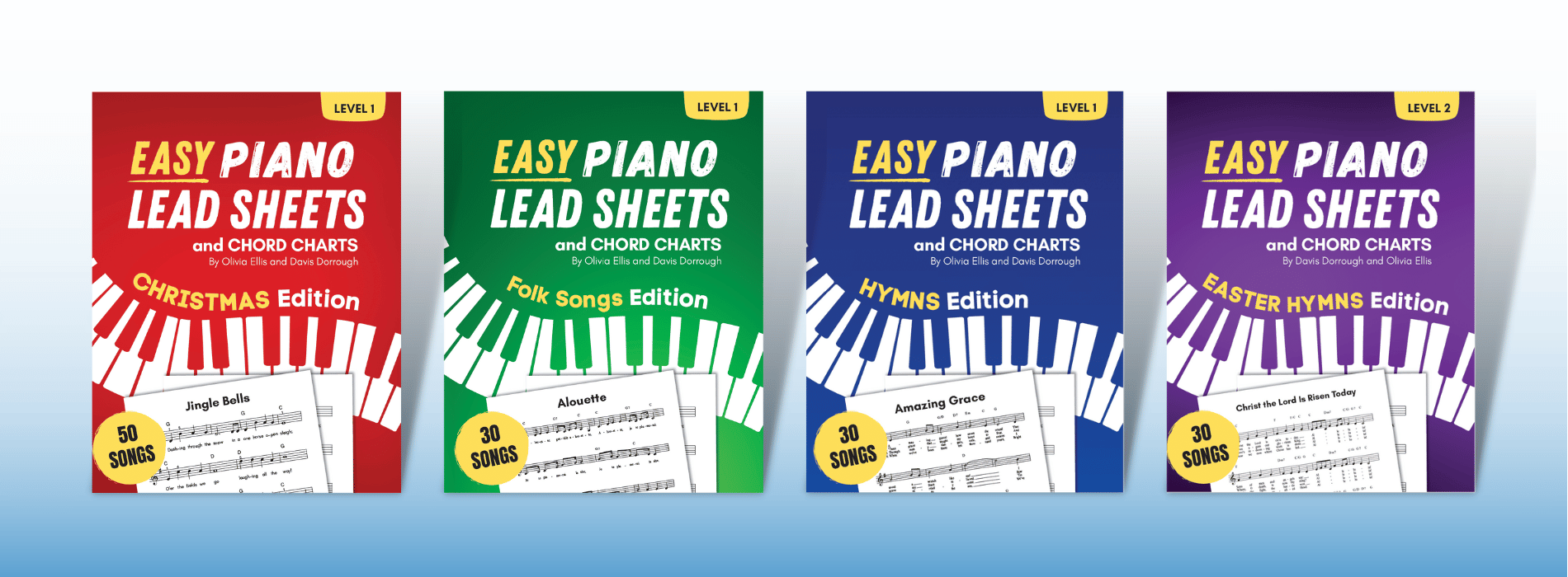 Easy Piano Lead Sheets and Chord Charts - Creative Piano Teacher